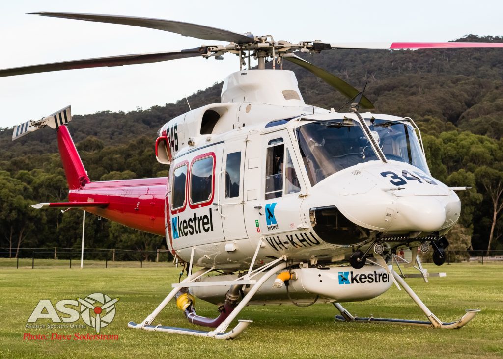 Night Aerial Fire Fighting Kestrel Style - Aviation Spotters Online